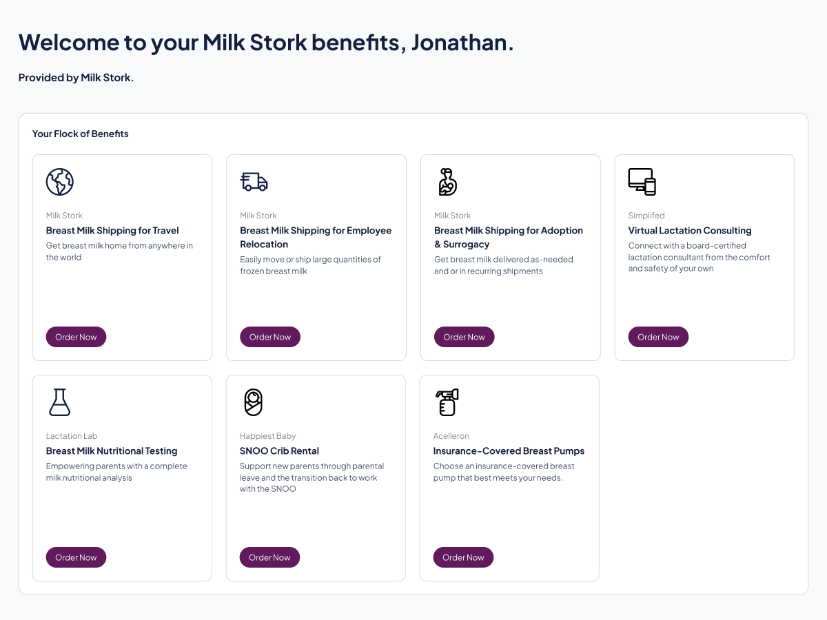 Breast Milk Shipping Employee Benefits | Milk Stork for Brokers